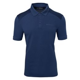 Black Forest Funktions-Poloshirt blau Herren XXS