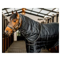 Horseware Halsteil Easy-Layer Stable 100g schwarz / schwarz/silber L
