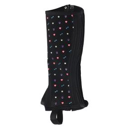 black forest kids Kinder-Mini-Chaps schwarz 8 Jahre