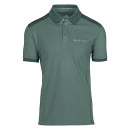 Black Forest Funktions-Poloshirt mit Mesh gr&uuml;n Herren XS
