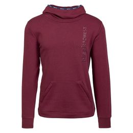 Black Forest Stehkragen-Hoodie rot Herren XS
