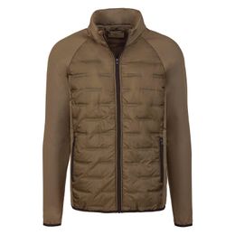 Black Forest Materialmix-Steppjacke gr&uuml;n Herren XS
