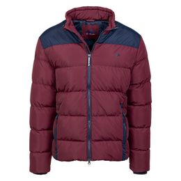 Black Forest Steppjacke mit Stehkragen rot Herren XS