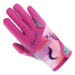 Roeckl Kinder-Reithandschuhe KOPPL rot/rosa Damen 5.0