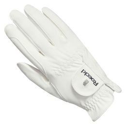 Roeckl Reithandschuhe ROECK-GRIP PRO wei&szlig; 7.5