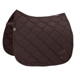 ESKADRON Platinum Schabracke Softshell Emblem braun Pony/Dressur
