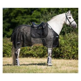EQUINE-MICROTEC Fliegenausreitdecke MICRO MESH PROTECT schwarz 125 cm