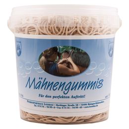 Loesdau M&auml;hnengummis im Eimer wei&szlig;