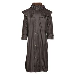 Scippis Regenmantel Stockman Coat braun S