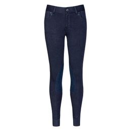 Black Forest Kniebesatz-Reithose blau Damen 164