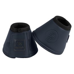 ESKADRON Platinum Hufglocken Faux Leather blau S