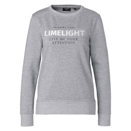 OKLAHOMA Jeans Sweatshirt grau Damen XS