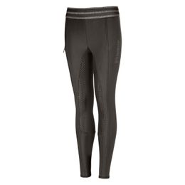 Pikeur Ges&auml;&szlig;einsatz-Reithose Ida Grip Athleisure schwarz Damen 158