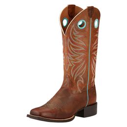 Ariat Westernstiefel Round Up Ryder braun Damen 37.5