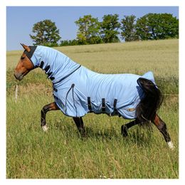 IRISh INNOVATION Ekzemer- und Fliegendecke lichtblau 145 cm