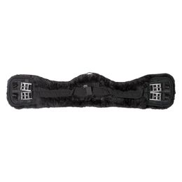Mattes Asymmetrischer Kurzgurt schwarz/schwarz 70 cm