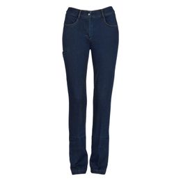 Black Forest Jeans-Jodhpur-Reithose mit Grip-Vollbesatz blau Damen 36