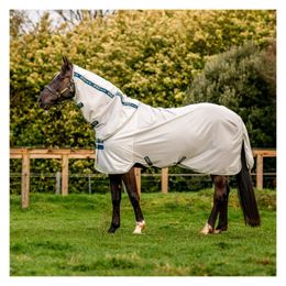 Horseware Fliegendecke AMIGO Bug Rug grau/blau/gr&uuml;n 90 cm