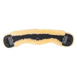 Christ Mondgurt Lammfell schwarz/beige 70 cm