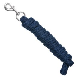 Loesdau Microfaser-Anbindestrick, mit Karabinerhaken silber/blau