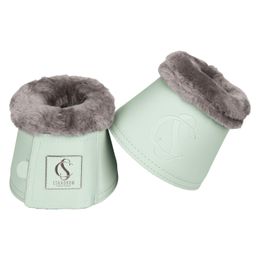 Eskadron Classic Sports Hufglocken Softslate FauxFur gr&uuml;n S