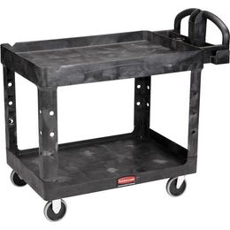 Rubbermaid Transportwagen, aufstehender Rand aus Kunststoff
