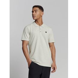 NO EXCESS Poloshirt in Creme - 62% | Gr&ouml;&szlig;e M | Herren-plussize