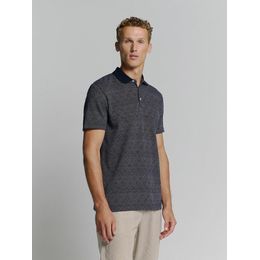 NO EXCESS Poloshirt in Anthrazit - 60% | Gr&ouml;&szlig;e L | Herren-plussize