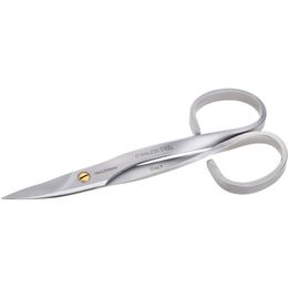 Tweezerman Nagelschere »STAINLESS STEEL NAIL SCISSORS« Präzise, gewölbte und aus robustem, langlebigen Edelstahl. silberfarben 0 Robustes,...
