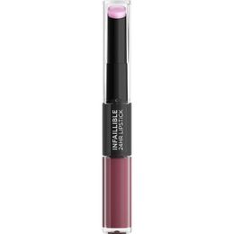 L'ORÉAL PARIS Lippenstift »Infaillible 2-Step« mit natürlichen Inhaltstoffen rosa Lippenpflege von L'Oréal Paris