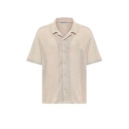 Dandalo Button Up Shirt male size S Light beige