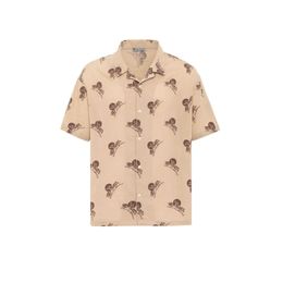 Dandalo Hemd Herren Gr&ouml;&szlig;e S beige / braun
