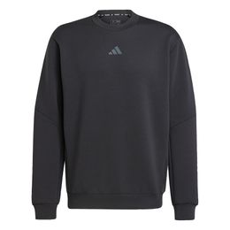 adidas Performance Sportsweatshirt 'Designed For Training' Herren Gr&ouml;&szlig;e XXL basaltgrau / schwarz