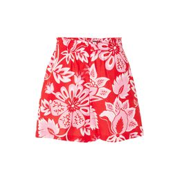 Oui Shorts Damen Gr&ouml;&szlig;e 42 hellpink / rot / wei&szlig;