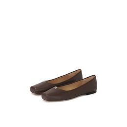 Kazar Studio Ballerina Damen Gr&ouml;&szlig;e 35 dunkelbraun Sommerschuhe