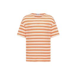 Dandalo T-Shirt Herren Gr&ouml;&szlig;e M orange / wei&szlig;