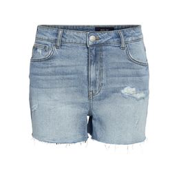 Noisy may Shorts 'NMROLLA' Damen Gr&ouml;&szlig;e 32/33 blue denim