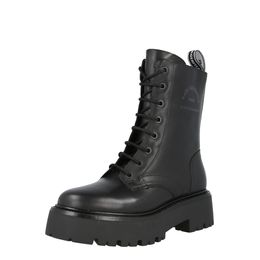 K by KARL LAGERFELD Karl Lagerfeld Stiefelette 'BURLY BIKER' Damen Gr&ouml;&szlig;e 41 schwarz Winterschuhe
