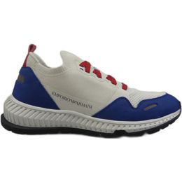 Emporio Armani Low-Top Sneaker - Sneakers bicolore - Gr. 40 (EU) - in Bunt - f&uuml;r Damen