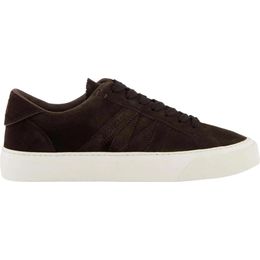 Moncler Low-Top Sneaker - Heren Monaco2 Low Top Sneakers - Gr. 42 (EU) - in Braun - f&uuml;r Damen