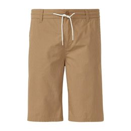 s.Oliver Men Big Sizes Shorts 'Detroit' Herren Gr&ouml;&szlig;e 31/32 brokat / hellbraun