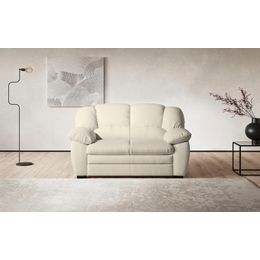 2-Sitzer COTTA "Casino", beige (creme), B:159cm H:88cm T:92cm, Luxus-Microfaser (100% Polyester);NaturLEDER, echtes Rindsleder, Sofas, Polstergarnitur, auch als Set erh&auml;ltlich