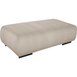 Hockerbank COTTA "Side", beige, B:132cm H:42cm T:68cm, 100% POLYESTER (PES), Hocker