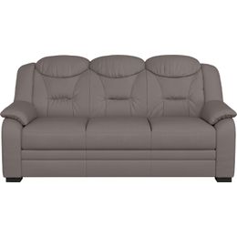 3-Sitzer COTTA "Marcus", beige (sand), B:189cm H:99cm T:99cm, 64% Polyurethan, 25% Polyester, 11% Baumwolle, Sofas, Sofa mit hoher R&uuml;ckenlehne