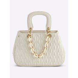 Heine Damen Tasche, Braun, Handtaschen, Material: Synthetik