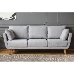 Kayoom Teppich &raquo;Adela 425&laquo; rechteckig 13 mm H&ouml;he ca. 575.000 Points/qm, Vintage Look, hochwertig Grau Obermaterial: 100% Polypropylen B : 120 cm...