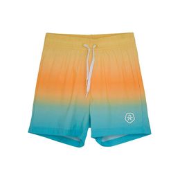 Color Kids Badeshorts in Blau/ Orange - 45% | Gr&ouml;&szlig;e 140 | Kinder-bademode