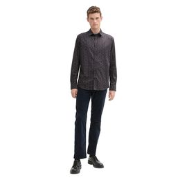 Tom Tailor Hemd in Anthrazit - 76% | Größe S | Herren-plussize