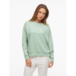 Vila Sweatshirt in Mint - 55% | Gr&ouml;&szlig;e S | Damen-sweatshirts-jacken