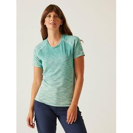 Regatta Trainingsshirt "LaxleyII" in Türkis - 72% | Größe 34 | Damen-outdoor-tops-shirts